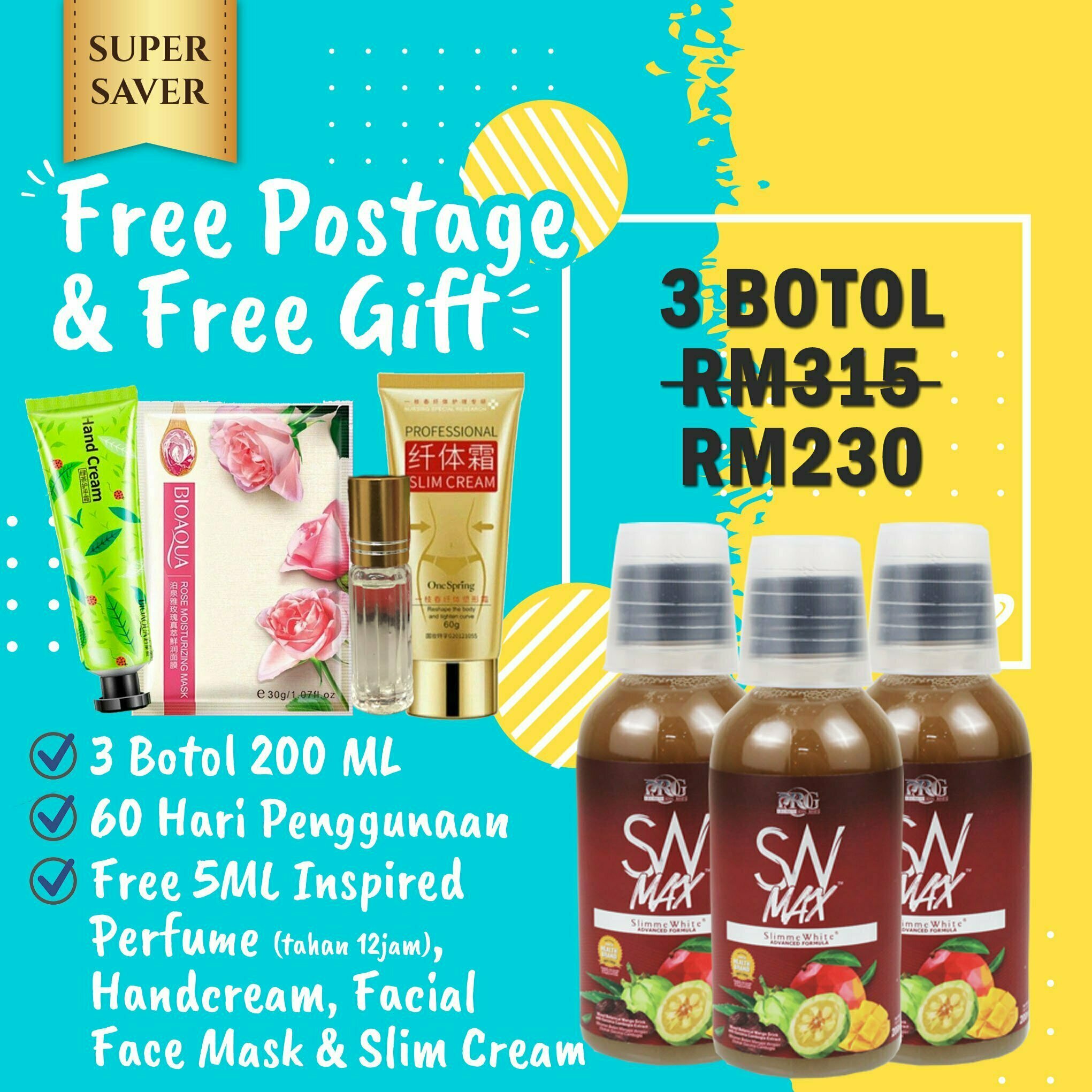 3 Botol SW MAX - LEGASI KECANTIKAN